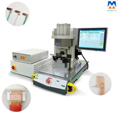 China Saldatore ultrasonico pneumatico del metallo 4000W per il dispositivo elettronico di legame del cavo di rame for sale
