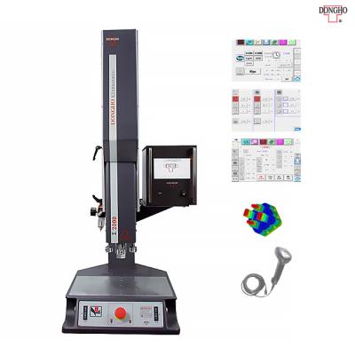 China Saldatrice di plastica ultrasonica 20KHz con il sistema di controllo pneumatico for sale