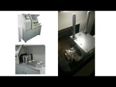 taglio e sbavatrice della piastra riscaldante 1500W per il centro del filtro da trattamento delle acque