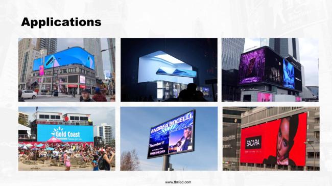 outdoor front service hd led