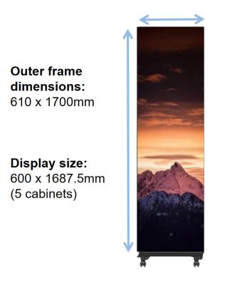 Cina Tutto in un unico poster digitale Mini COB P0.625/ P0.9/ P1.25/ P1.56/ P1.875mm in vendita