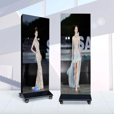 China Indoor P2.5 LED Poster Display Sustainable and Environmentally Friendly Advertising for sale