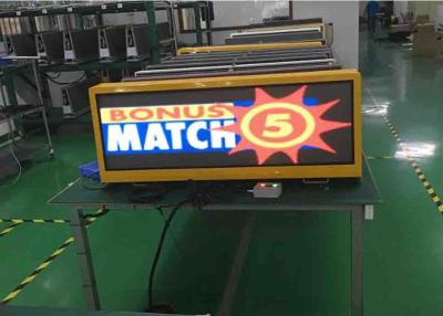 China Durable Taxi Led Display Double Sided , P5 Car Led Advertisement Display  for sale