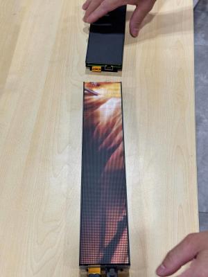 China Indoor P1.5 Shelf Screen 600nits 3840Hz Waterproof Creative LED Display for Supermarket Advertising for sale