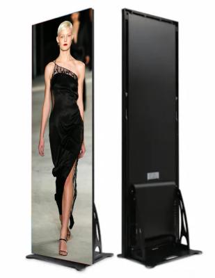 China Indoor P2.5mm Creative LED Display Screen 640x1920 3840Hz SMD1515 LED Poster Display for sale