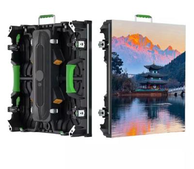 China 500x500mm Giant-Serie Miet LED-Bildschirm P2.9mm Pixel Pitch mit 3840Hz abnehmbare Power Box 7,5kg zu verkaufen