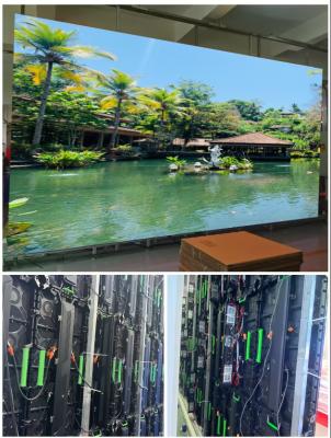 Cina Giant Series Rental LED Sign 3840Hz Refresh Power Box rimovibile per immagini mozzafiato in 500x500mm/500x1000mm Cabinet Size in vendita