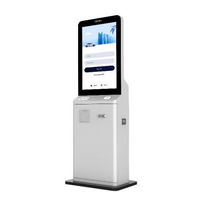 China Máquina de consulta de toque capacitivo personalizado profissional com opções de câmera HD de sensibilidade multi-toque e Android / Windows 10 OS à venda