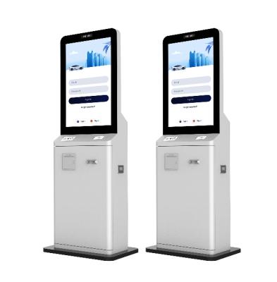 China Máquina de consulta de toque capacitivo personalizado profissional com opções de câmera HD de sensibilidade multi-toque e Android / Windows 10 OS à venda