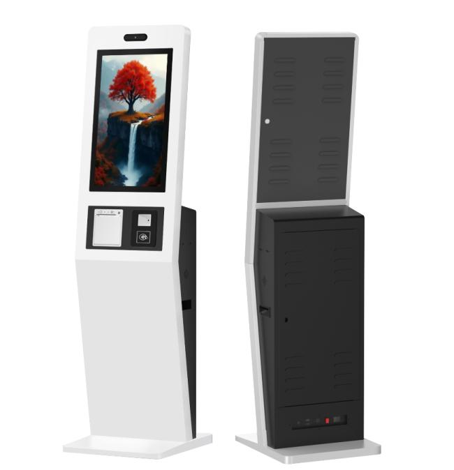 All-in-One Capacitive Touch Kiosk side view