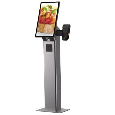중국 2K LCD 화면 및 27인치 또는 43인치 플로어 스탠딩 HD LED 디스플레이를 갖춘 스마트 LCD 셀프 서비스 키오스크 판매용