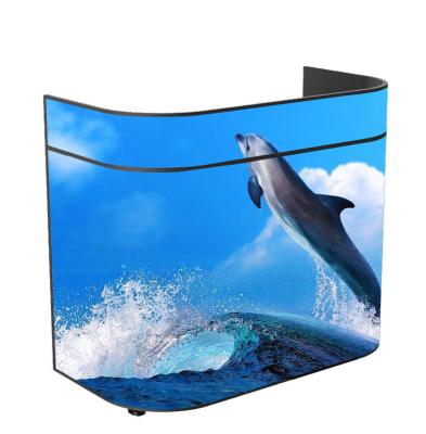 China P2.5mm GOB Front Desk LED Display with 600nits Brightness and Front Access Service for Corporate Entrances for sale