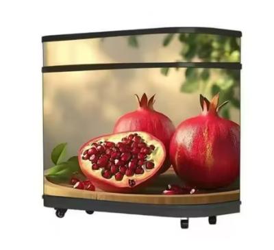 China Creative LED Display P1 86mm GOB Front Desk LED Display Featuring Front Access Maintenance and 2560x960mm Size for Indoor for sale