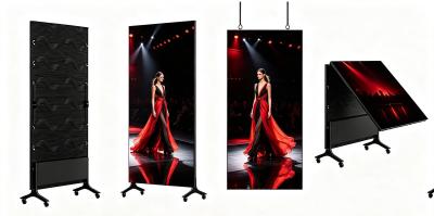 China P2.604 Ceiling-Suspended Indoor LED Video Wall 3840Hz 800nit Die-Cast Aluminum Front Service Hoisting Mount Display for sale
