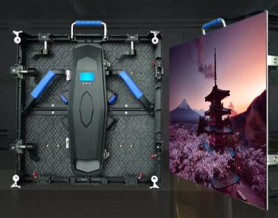 China Würfel-Gussaluminium-Kabinett Innen-des P3.91mm-Stadiums-Miet-LED Schirm-500x500mm zu verkaufen