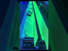 ultra-thin 53mm p1.95 double-sided led panel 1000×250mm quick-install indoor use
