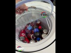 creative p1.86mm indoor gob soda can led display with fridge keeping drinks cold while lighting