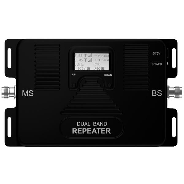 Quality 500sqm Mobile Signal Booster Home GSM WCDMA 900/2100MHZ Phone Signal Amplifier for sale