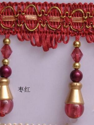 China Currtain Beaded Trim JT01 for sale