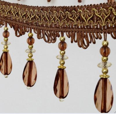 China Currtain Beaded Trim LM01 for sale