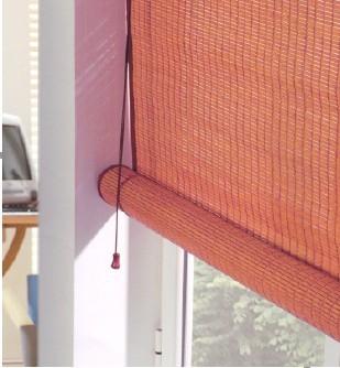 China Electric Venetian Bamboo Blinds with Tubular Motor for sale
