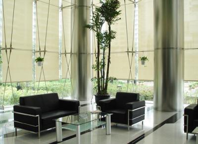 China Electric Roller Blinds with Tubular Motor--Hotel Hall & Meeting Room for sale