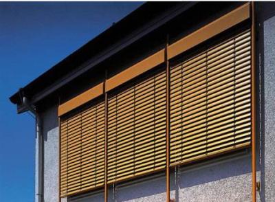 China Electric Venetian Bamboo Blinds with Tubular Motor for sale