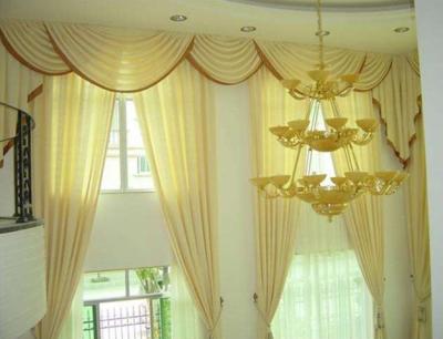China Automatic Classic Central Opening Curtain with Motor for sale