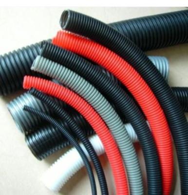 China 9-32mm PP PE PVC  flexible cable protection single wall corrugated tube machine production line for sale