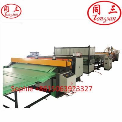 China 2100mm PP sheet making machine for clear corrugated plastic sheets for sale