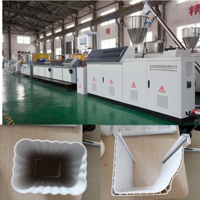 China upvc profiles extruder for ceiling decorative plates window and door frame for sale