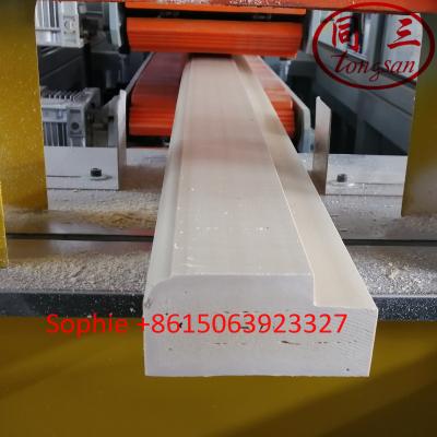 China Hegu wood plastic composite material solid WPC  door frame making machine for sale
