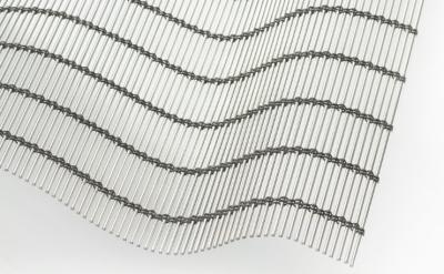 China GKD LAGO Material: Stainless steel  Cable group:4X diameter 1mm Weft wire: diameter 2mm Pitch cable group:36mm Weft wire pitch:4mm Thickness: 3.5mm for sale