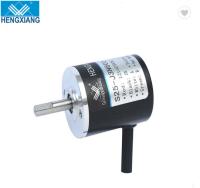 China 2500 Ppr Small Incremental Encoder 50 Pulse ABZ Phases Solid Shaft Encoder for sale
