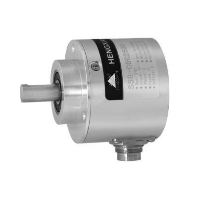 China High Precision S58 Optical Rotary Encoders Outer Dimension 58mm Axis Diameter 10mm for sale