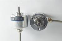 China 6mm D Type Precision Solid Shaft Encoder Thickness 28mm Quadrature Type DC12-  24V for sale