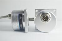 China 5000 Resolution Pulse 4096 Encoder , S50F Optical Quadrature Encoder With Flange for sale