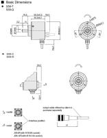 China NPN Position Sensor Replacement Solid Shaft Encoder for sale