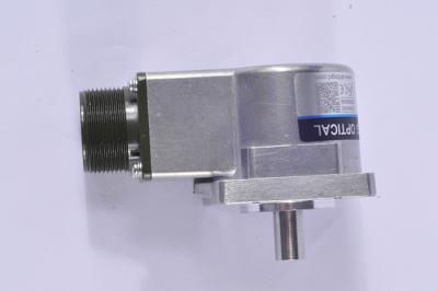 China 52x52mm Square Flange Incremental  H25 Solid Shaft Seal Rotary Encoder for sale