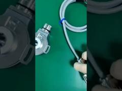R27.5mm Blind Hole 10mm 3600ppr Mechanical Encoder Heavy Duty