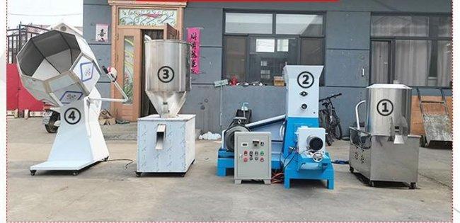 Automatic Stainless Steel Extruder Machine Puff Corn Balls Snacks Diesel Electric Power Used