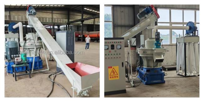 Wood pellet mill