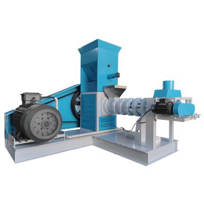 China 200-300kg/h dog food making machine catfish Tilapia floating fish feed pellet extruder with 1 year of warranty for sale