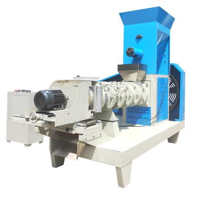 China 200-300kg/h dog food making machine catfish Tilapia floating fish feed pellet extruder with 1 year of warranty for sale