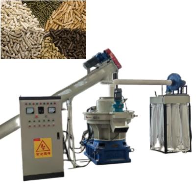 China Automatic Pellet Mill Machine Biomass Wood Pellet Mill Machine Lubrication System zu verkaufen