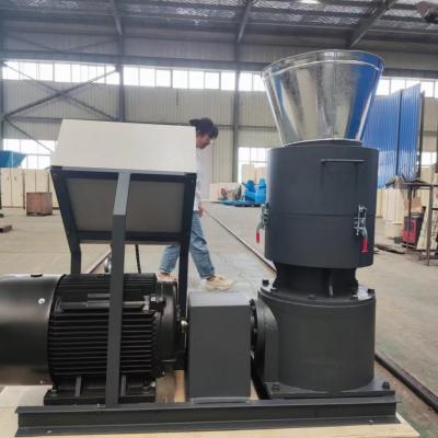 China Simple Animal Pellet Feed Machine Grain Grass Feed Pellet Machine 3kw-30kw for sale
