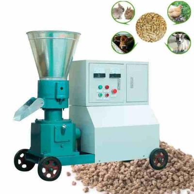China 100-500kg/H Flat Die Pellet Machine Poultry Chicken Feed Making Machine zu verkaufen