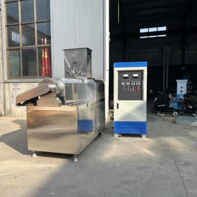 China Aquatic Fish Feed Maker Machine 160KW Dog Cat Food Making Machine Twin Screw for sale