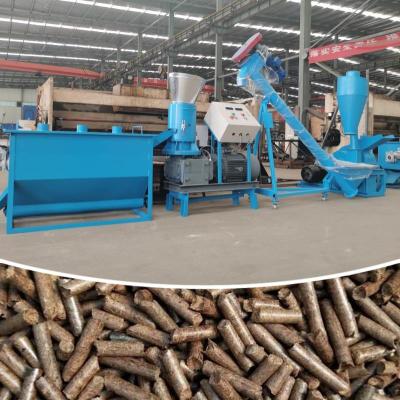 Cina CE di legno dell'impianto di produzione della pallina dell'impianto di lavorazione 400-600kg/H della pallina di legno piccola in vendita
