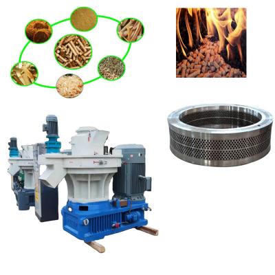 China 6mm-12mm Wood Pellet Mill Machine 380V Wood Pellet Extruder for sale